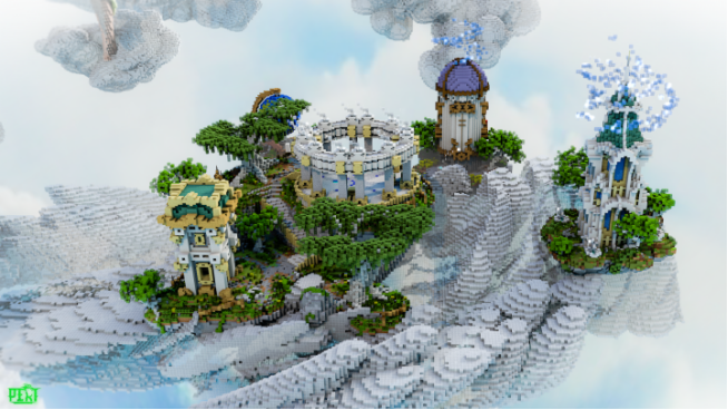 逆天改命 《我的世界》大神打造“人造天堂”跟我想的不一样 _ 全新视界 探索无限