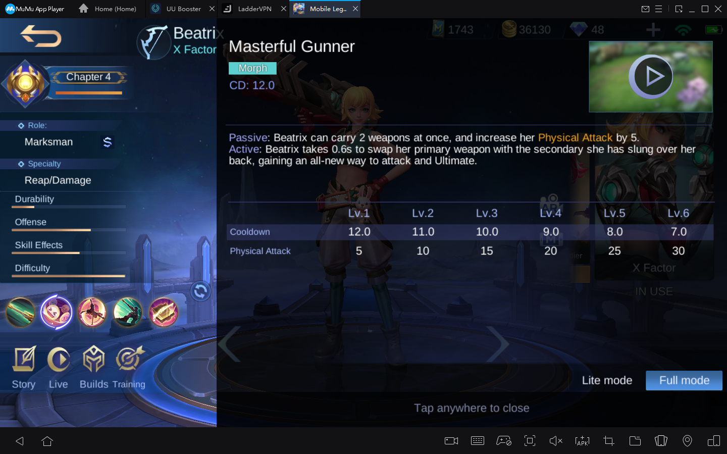 Mobile Legends: Bang Bang Tips and tricks for shooter Beatrix