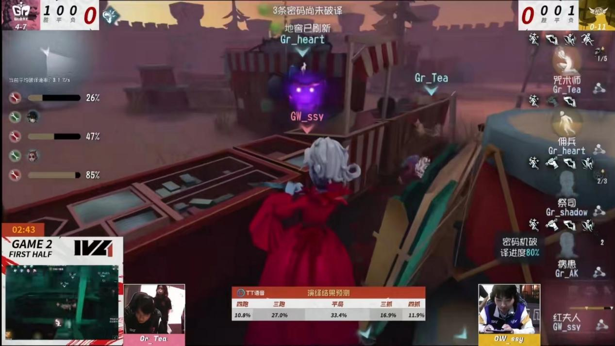 《第五人格》2022IVL夏季赛W7D1：你来我往，战况胶着_《第五人格》官方网站