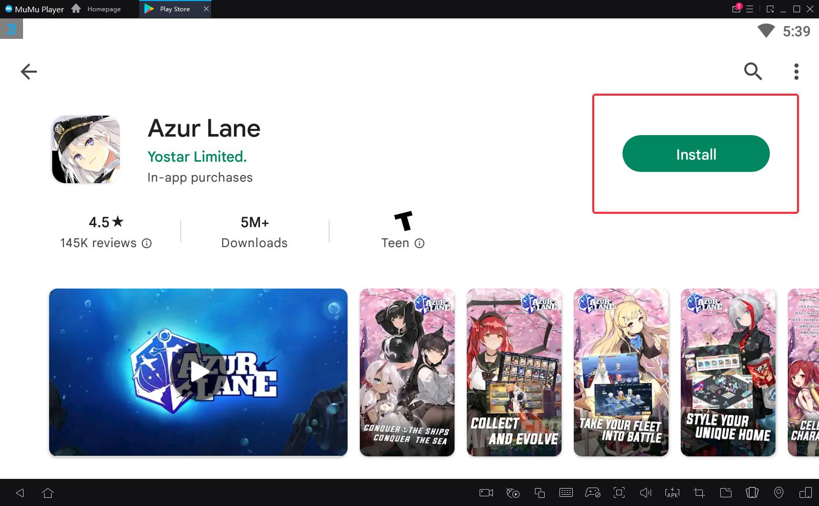 How to Play Azur Lane on PC with MuMu Player