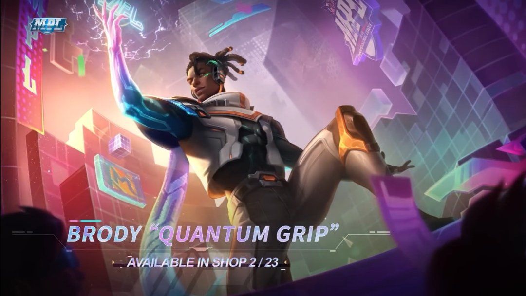 Mobile Legends' new MPL Skin for the marksman hero Brody - Quantum Grip ...