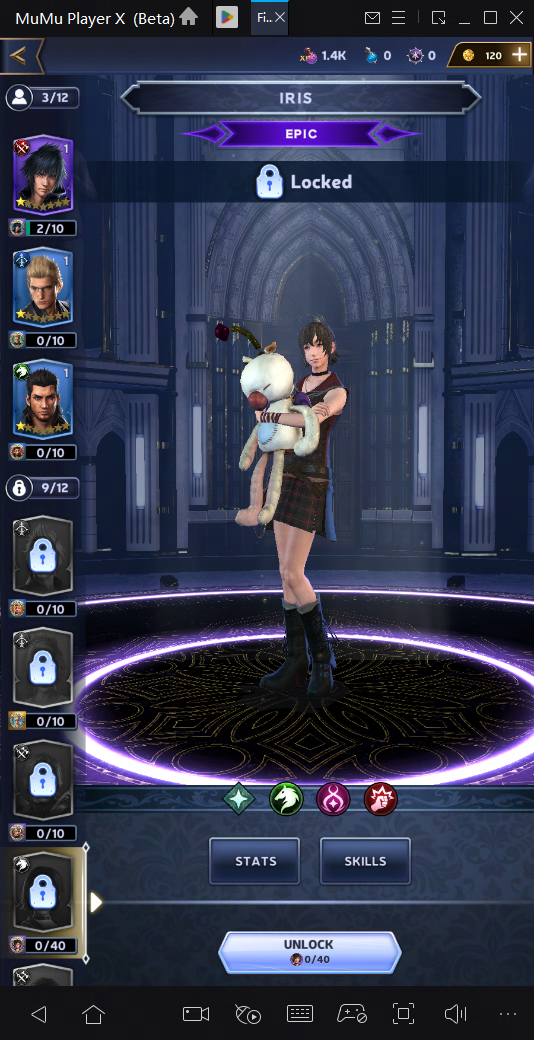 Tier List for Final Fantasy XV: War for Eos