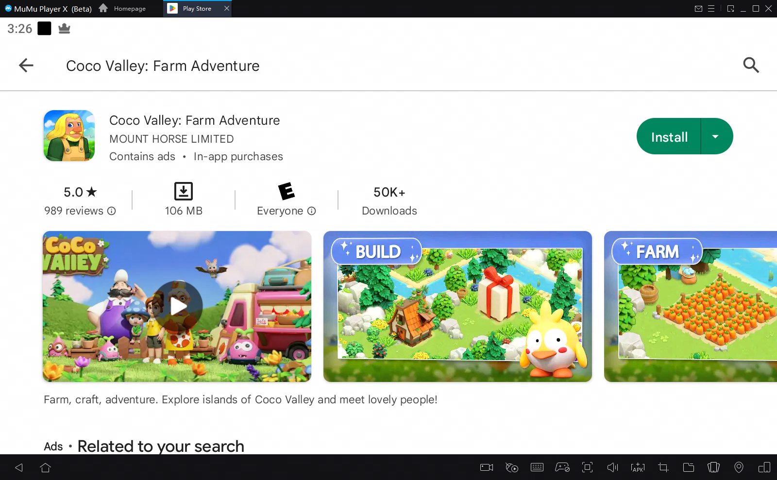 How to play Coco Valley: Farm Adventure on PC with MuMu Player