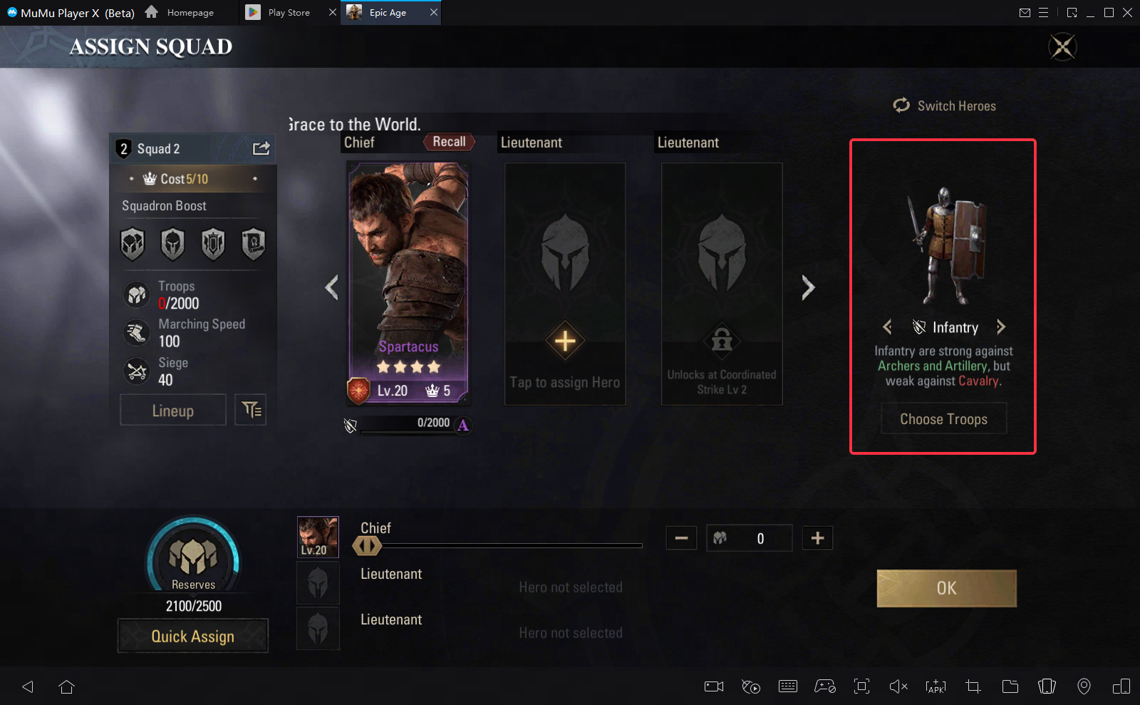 Epic Age Beginners Guide