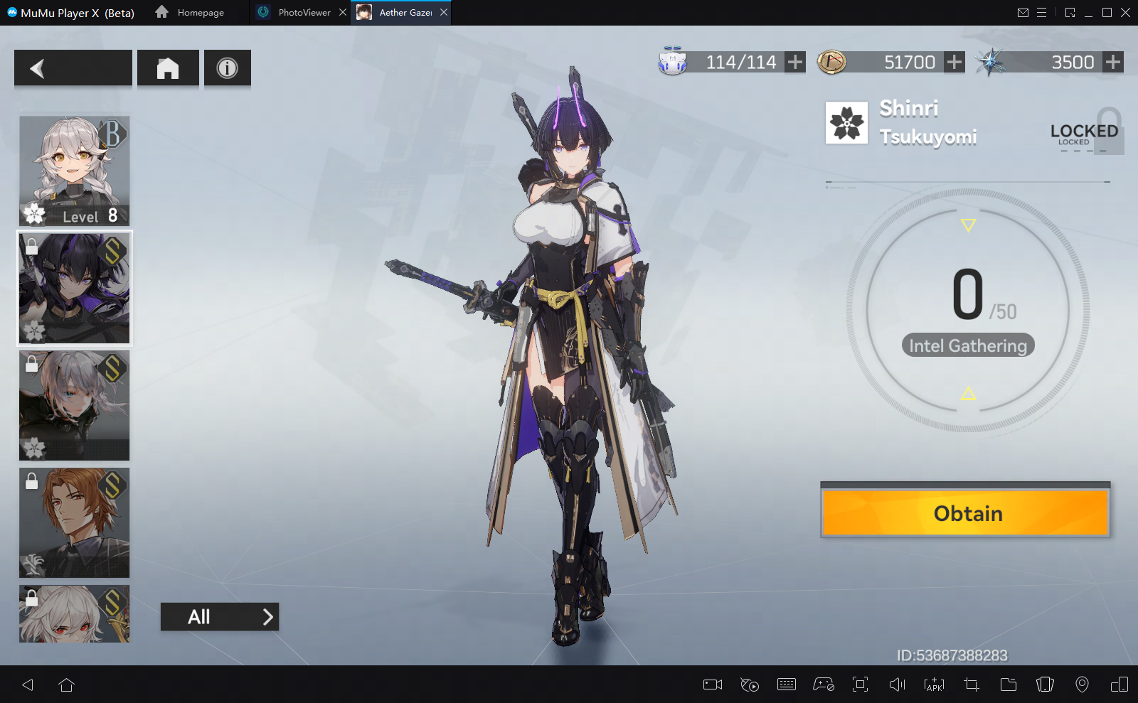 Voice Actors List for Aether Gazer