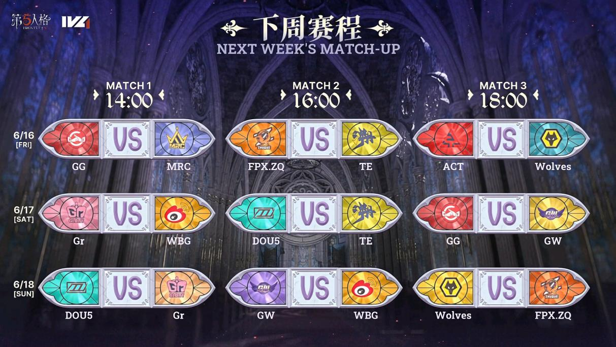 《第五人格》2023IVL夏季赛常规赛W1D3：余烬重燃，巅峰再战_《第五人格》官方网站