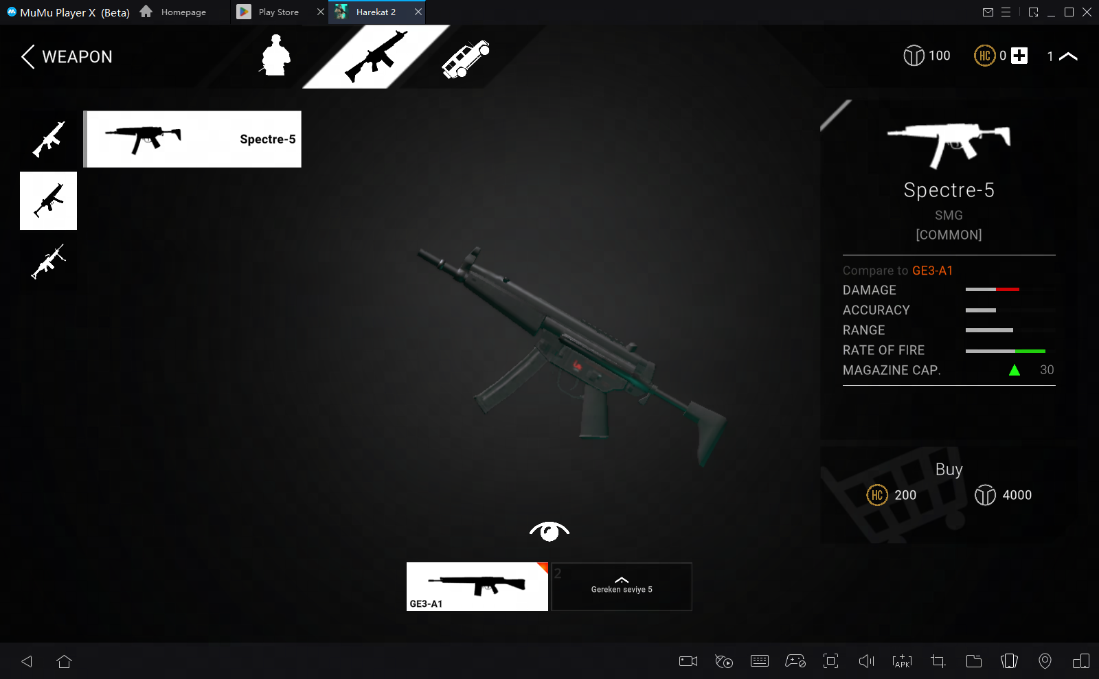 Harekat 2: Online Weapon Tier List