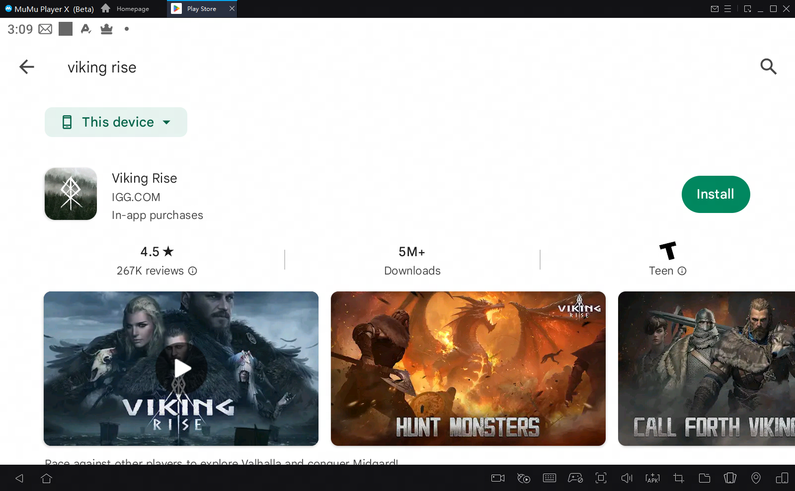 How to play Viking Rise on PC with MuMu Player