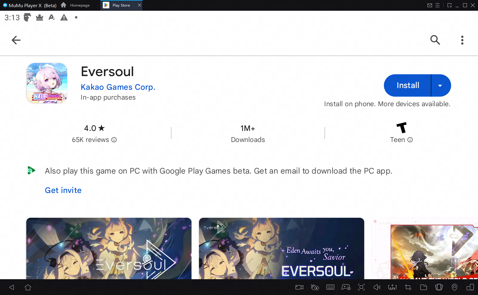 How to play Eversoul on PC with MuMu Player