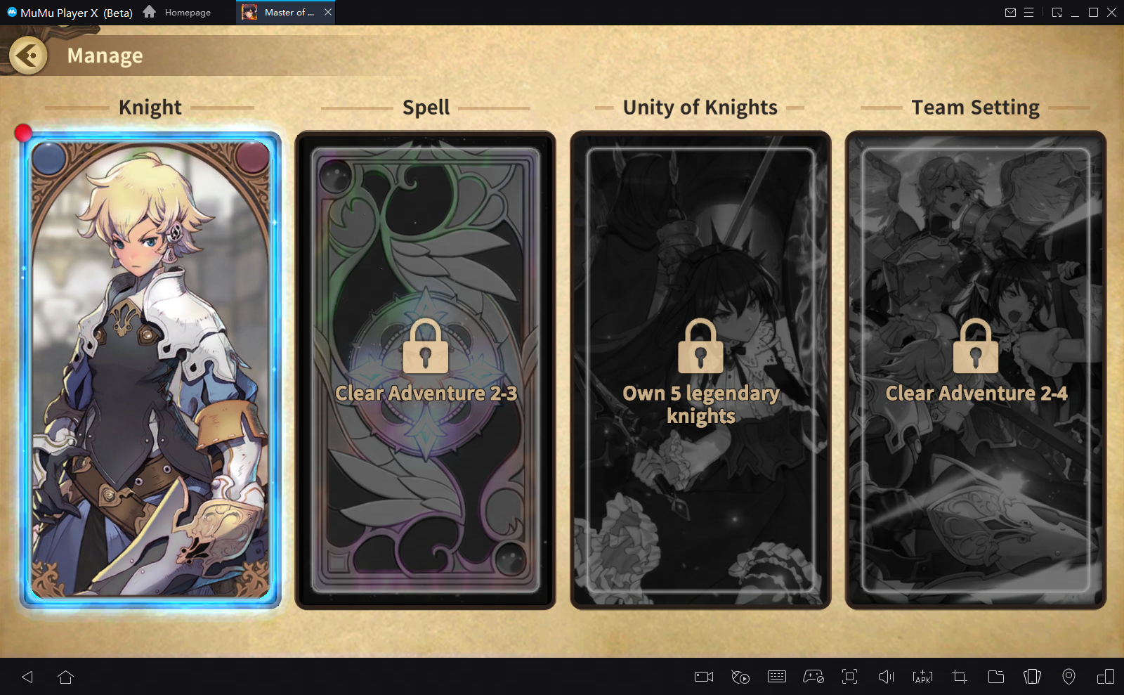 Master of Knights- Tactics RPG Beginners Guide