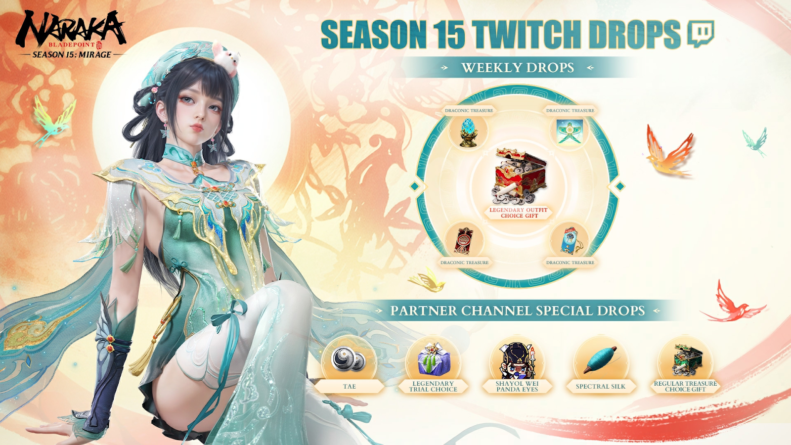 February 26th Twitch Drops Update： Season 15 Partner & Weekly Drops ...